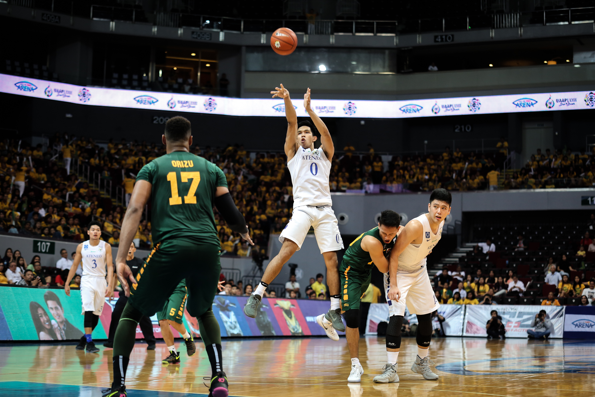 Ateneo Blue Eagles continue their winning streak, earn second seed in ...