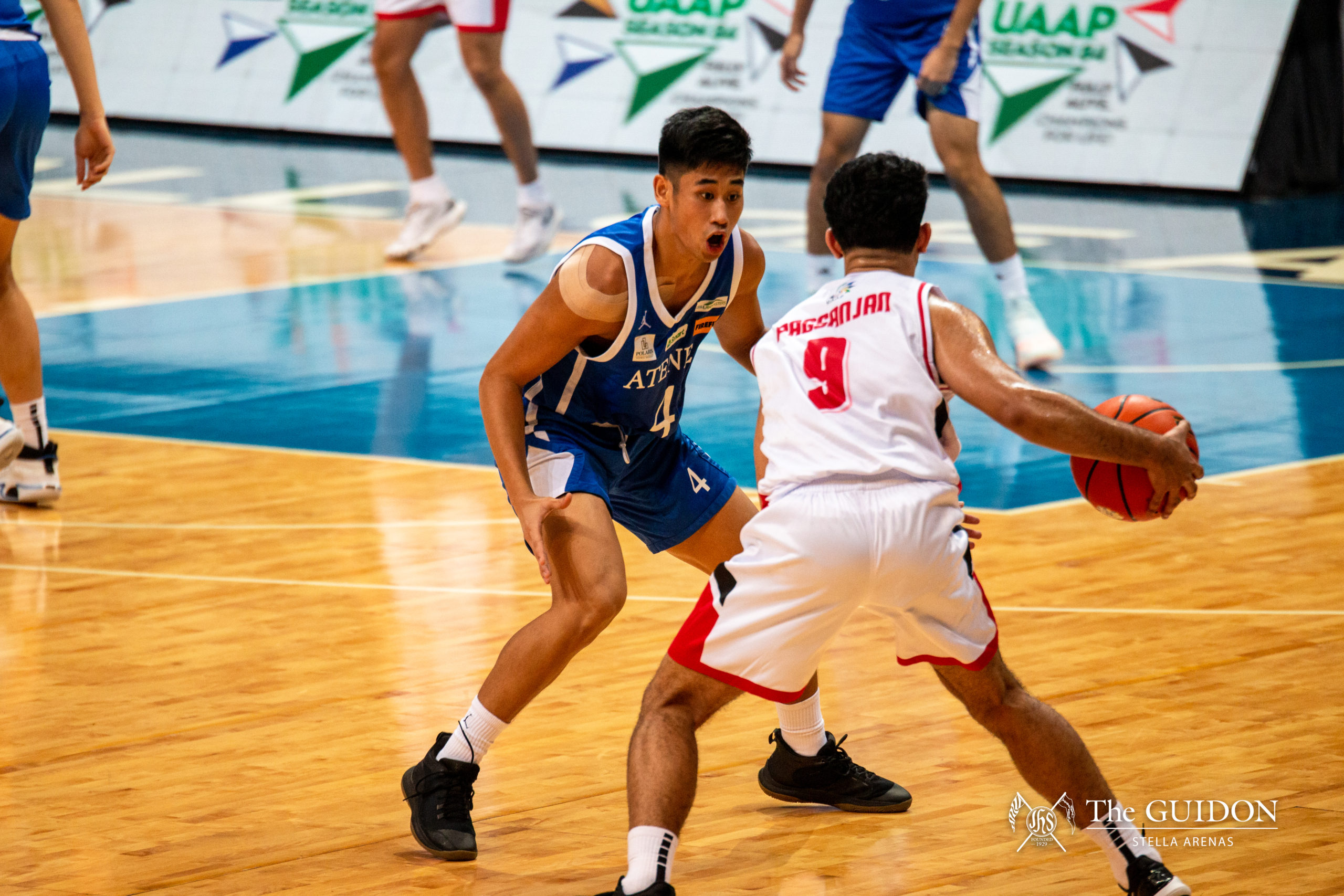 Ateneo fends off gritty Red Warriors, 76-63, in a wire-to-wire victory
