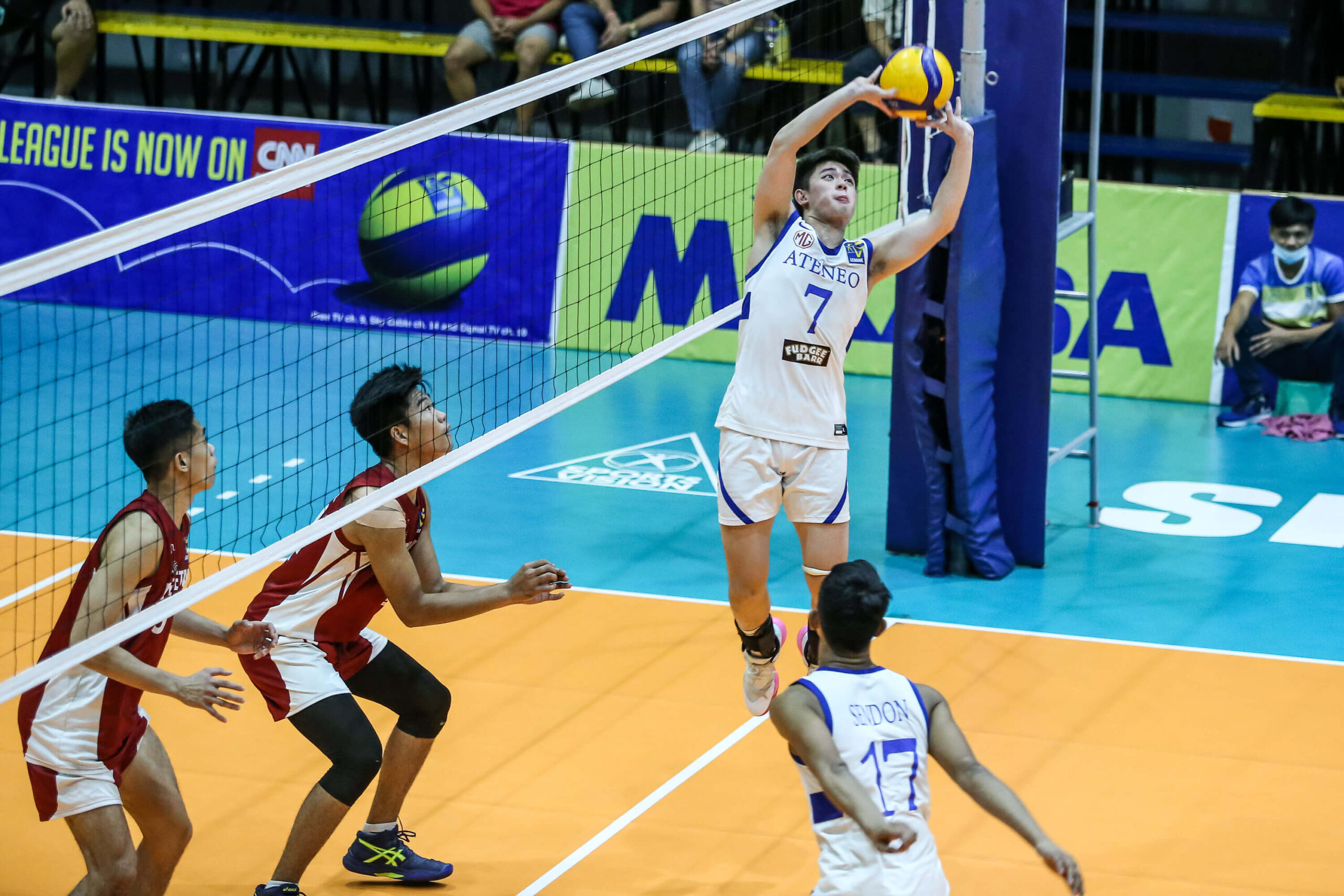 Blue Eagles concede to UPHSD, miss bronze medal in V-League Tournament