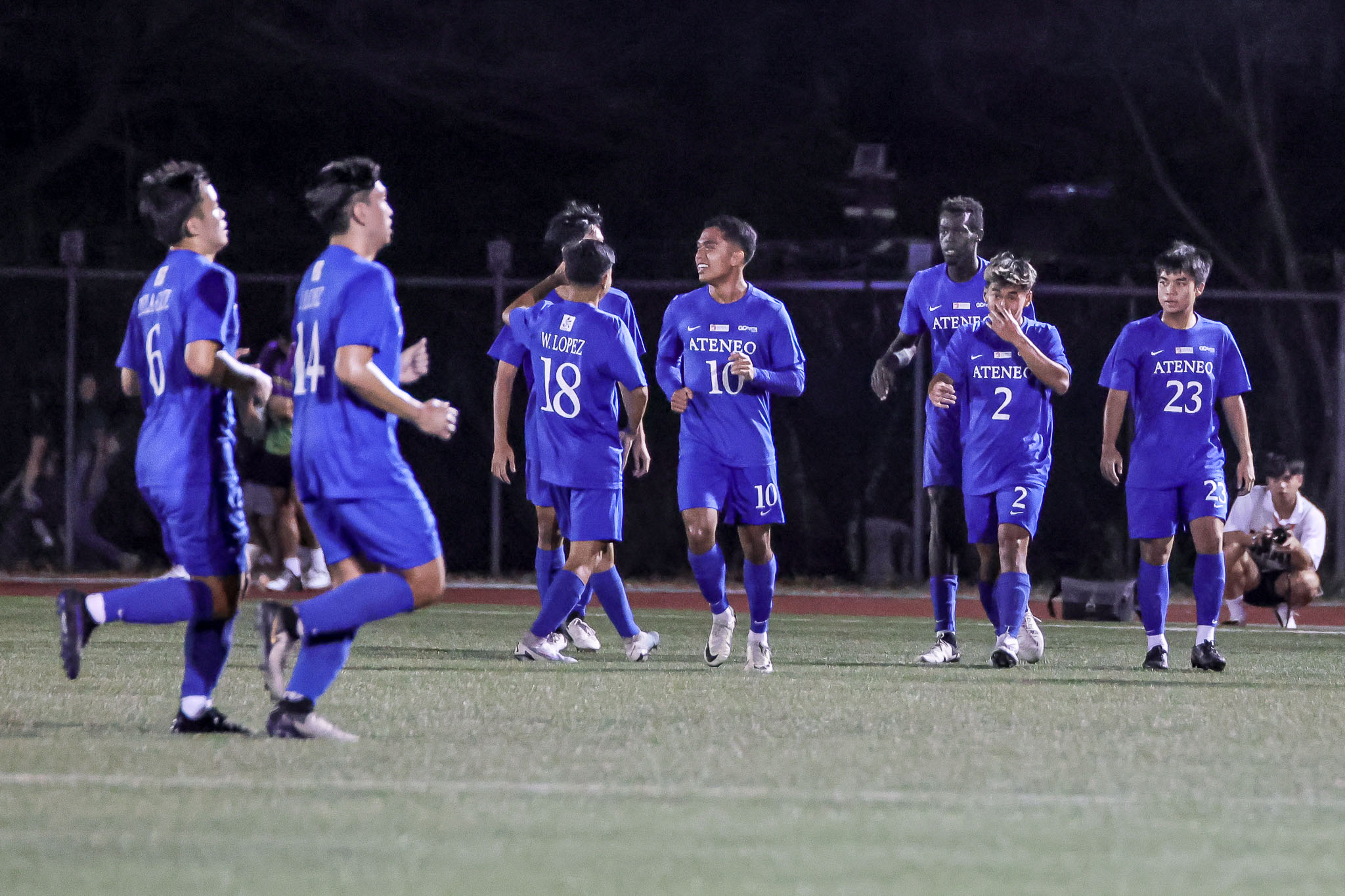 Blue Eagles concede to Taft rivals’ late goal, settle for draw